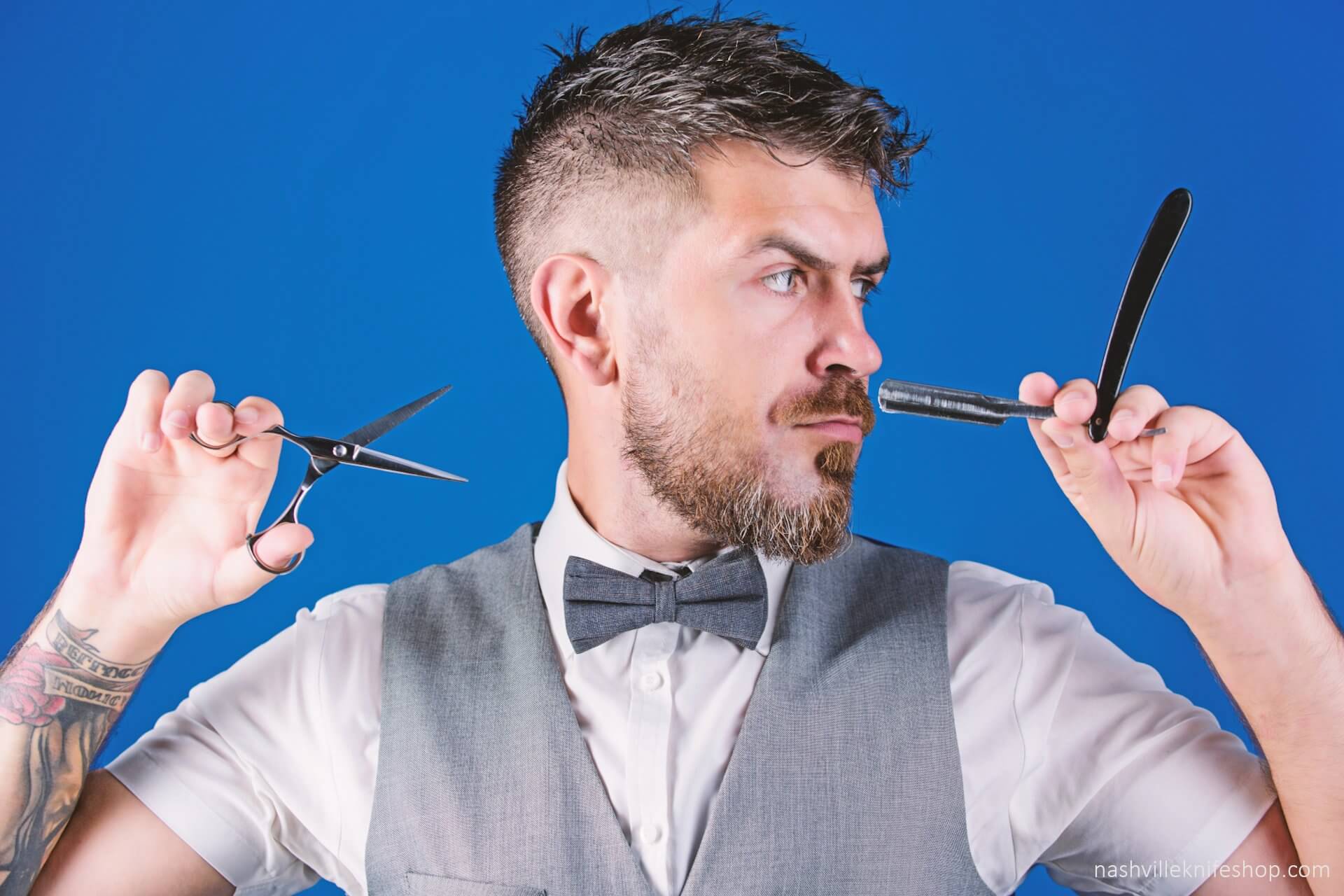 For whole guys: use shaving oil properly